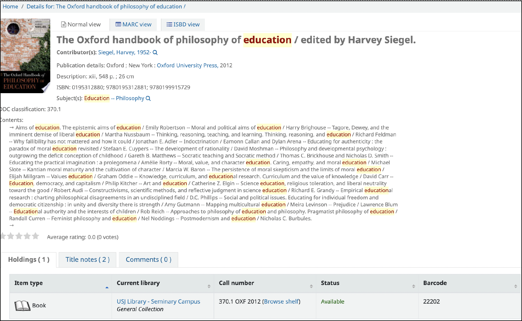 Reading Library Call Numbers – Library