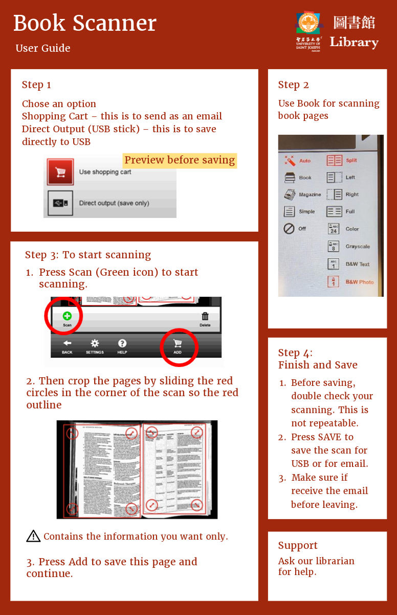 Copy, Print & Scan – Library