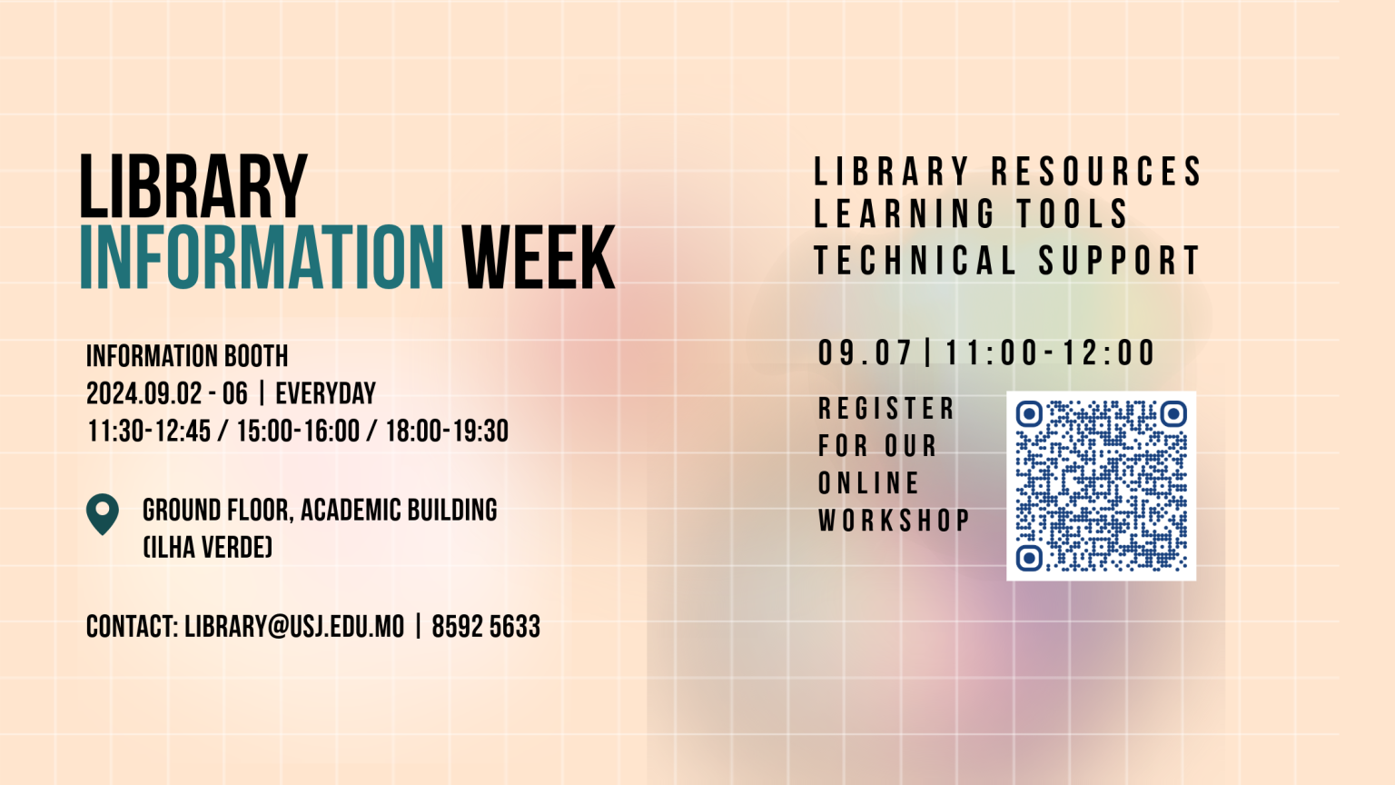 Online Workshop 線上工作坊 – Library